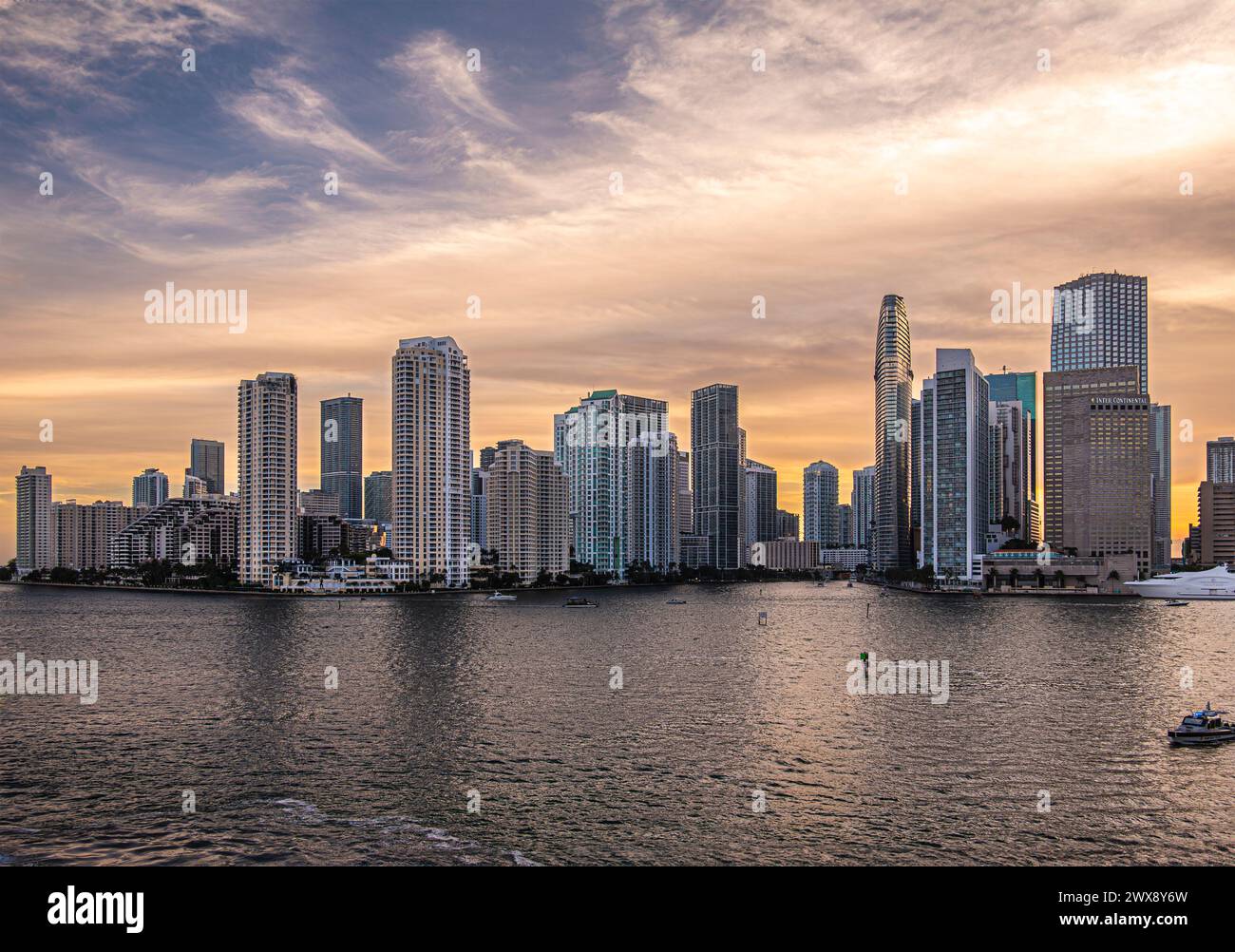 Statue tequesta point brickell key hi-res stock photography and images ...