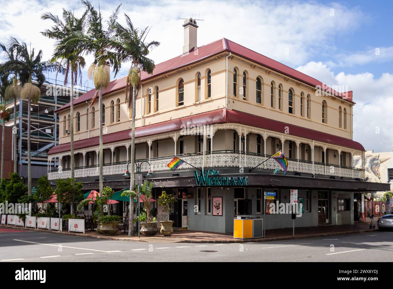 The Wickham hotel Brisbane Stock Photo - Alamy