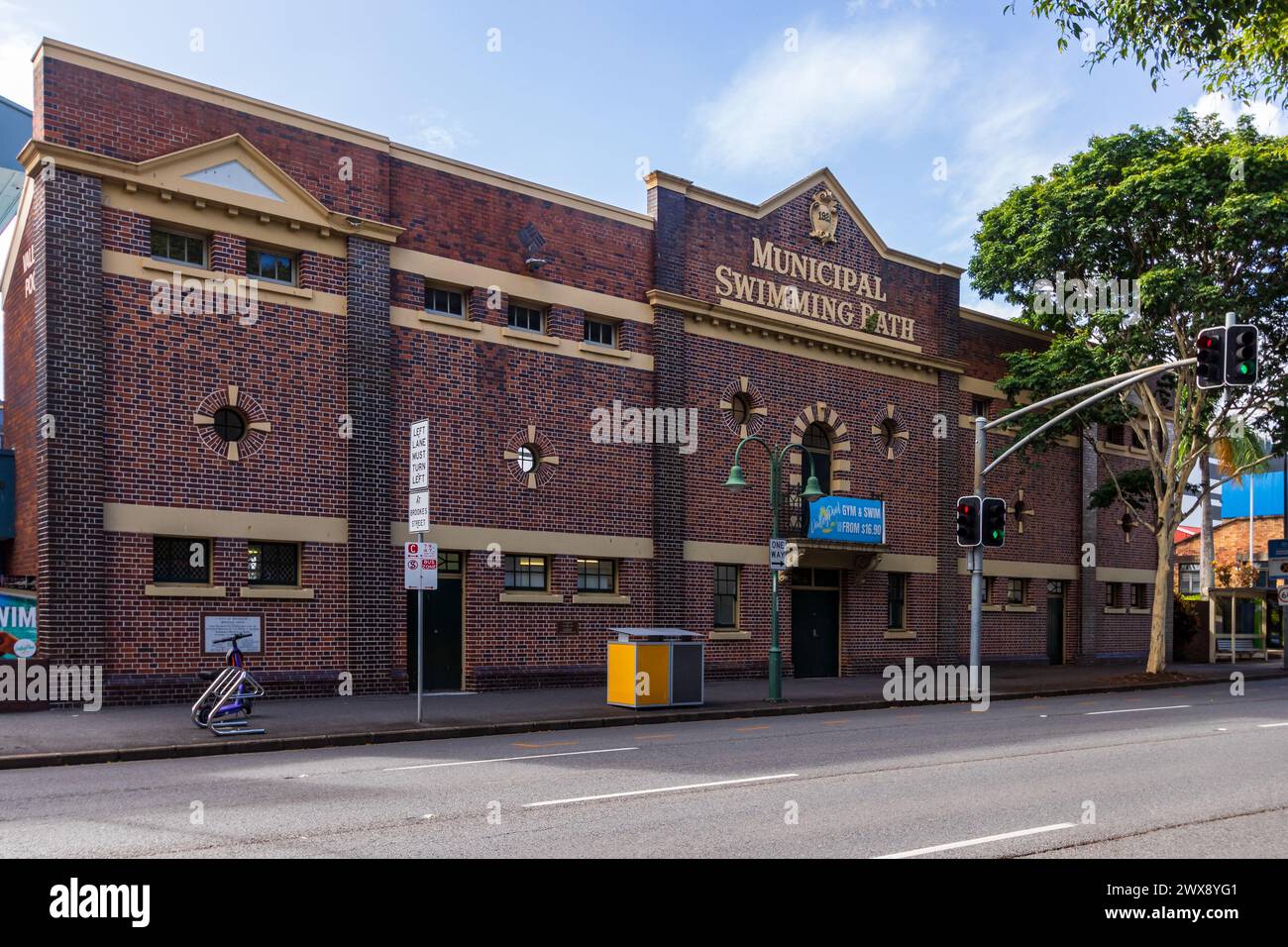 Fortitude Valley Municipal swimming bath Stock Photo - Alamy