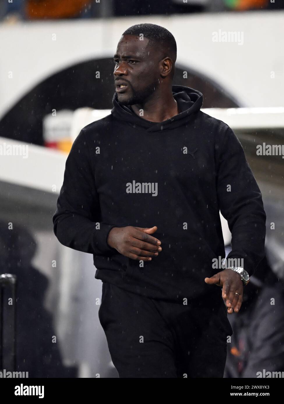 LENS - Ivory Coast coach Emerse Fae during the friendly Interland match ...