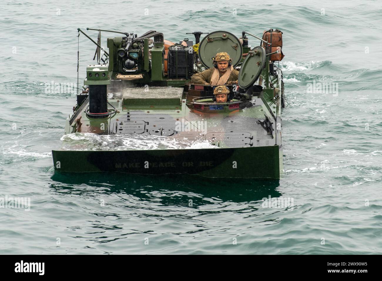 U.S. Marines assigned to Alpha Company, Battalion Landing Team 1/5 ...