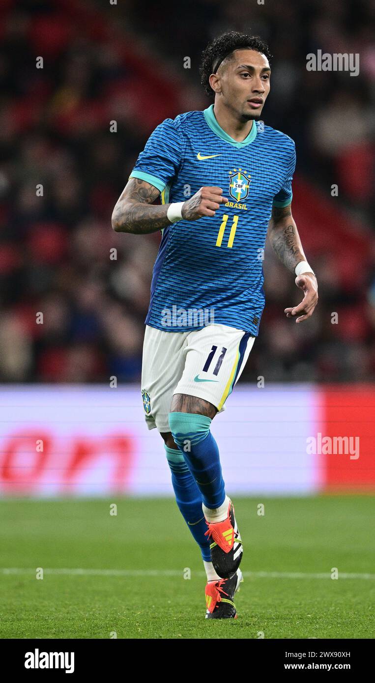 LONDON, ENGLAND - MARCH 23: Raphinia of Brazil during the international ...
