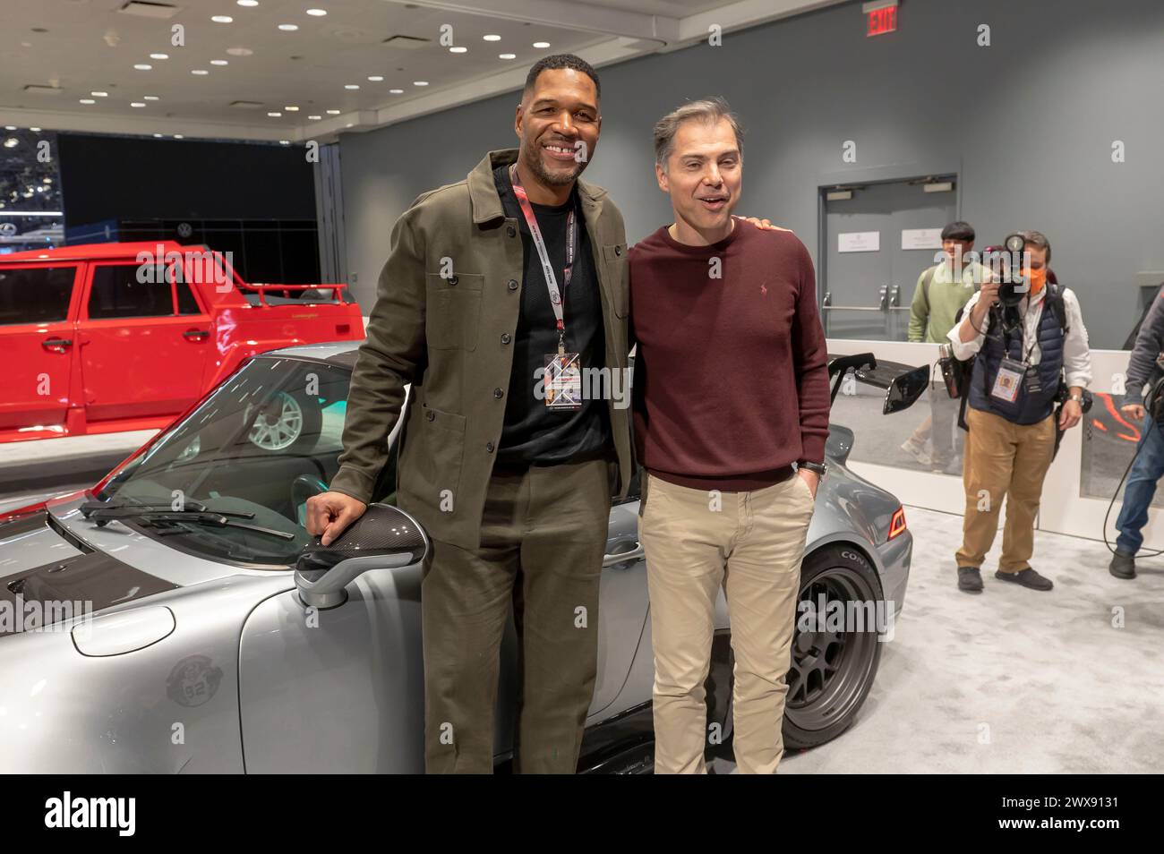New York, United States. 27th Mar, 2024. Michael Strahan and Goran ...
