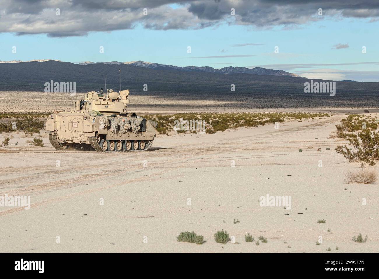 A U.S. Soldier assigned to 2nd Battalion, 37th Armored Regiment, 1st ...