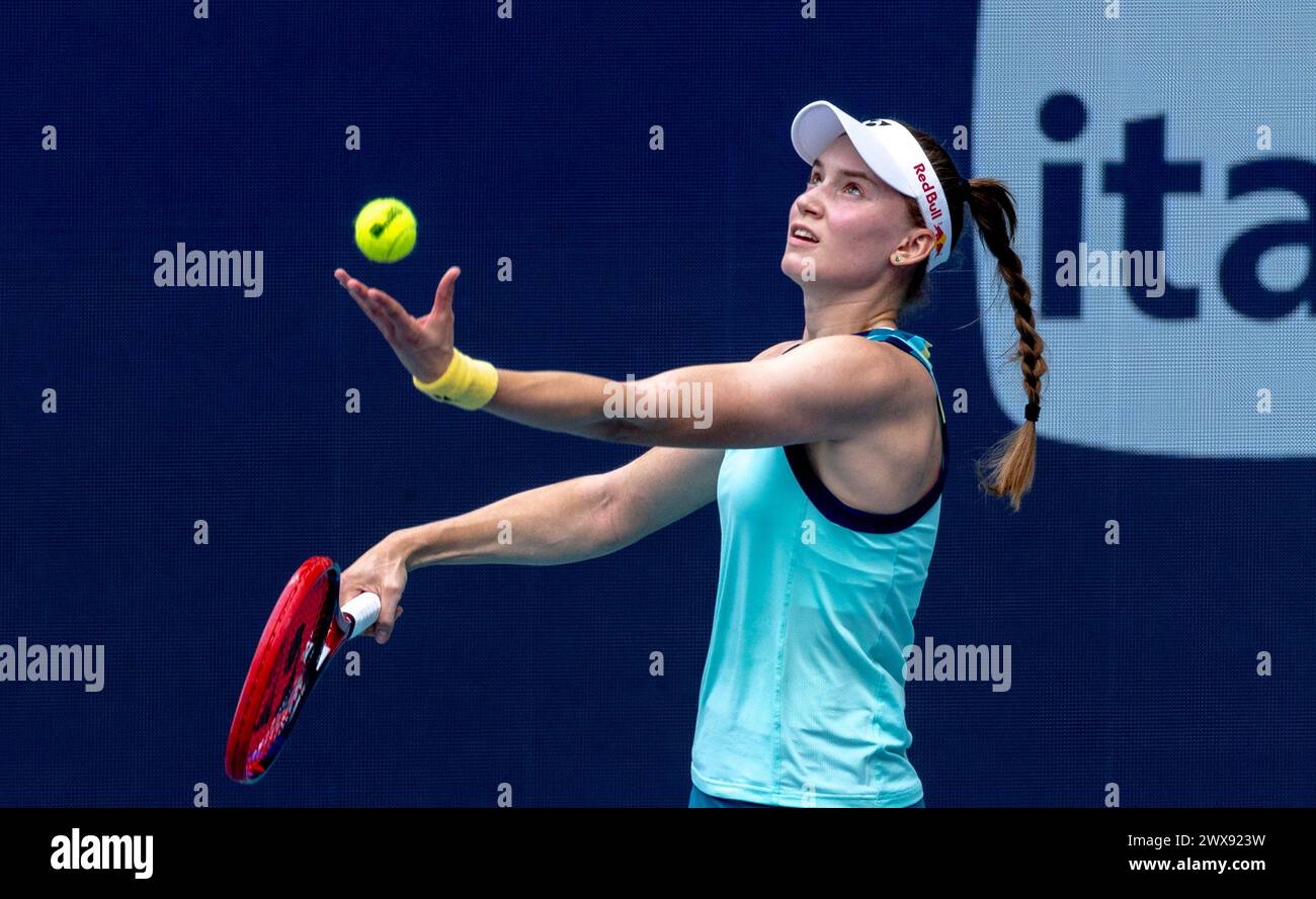 2024 miami open womens finals hi-res stock photography and images - Alamy