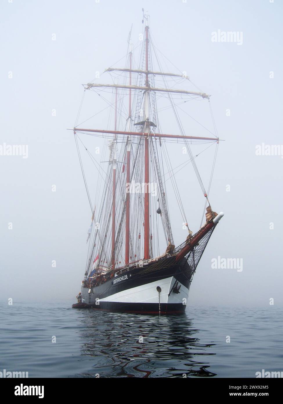 Ancon Bay, Peru. 28th Mar, 2024. The Oosterschelde, a 165 feet long ...