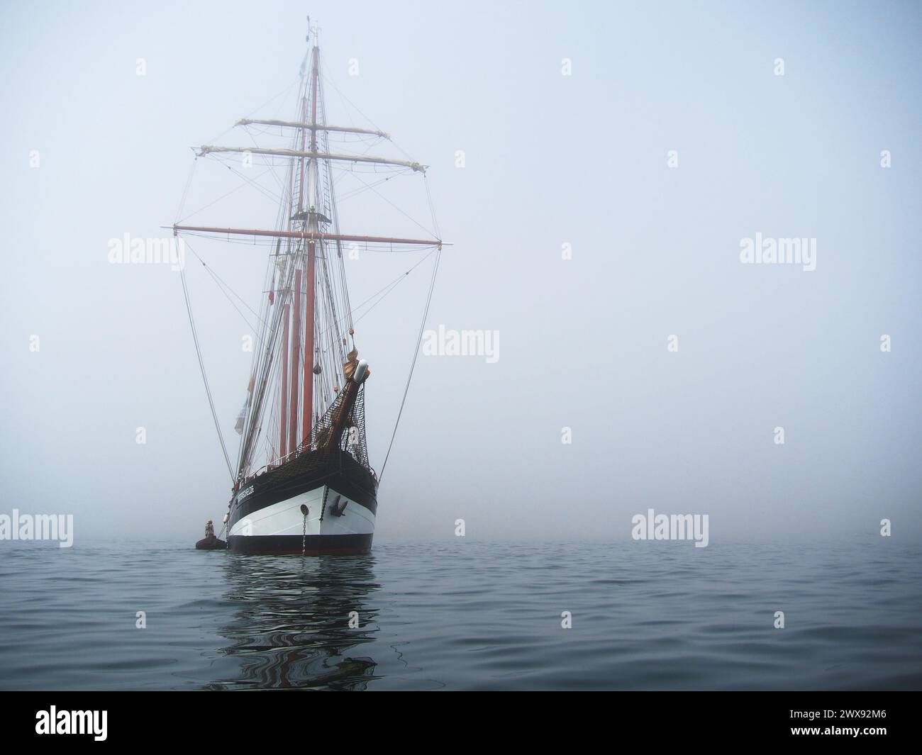 Ancon Bay, Peru. 28th Mar, 2024. The Oosterschelde, a 165 feet long ...