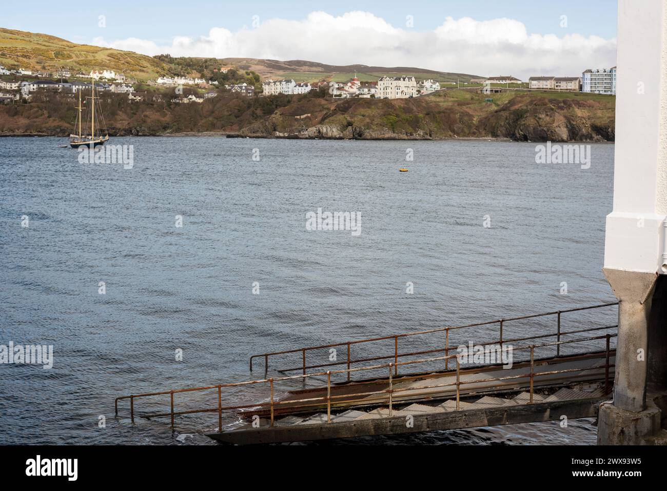 Port Erin lifeboat Station Stock Photo - Alamy