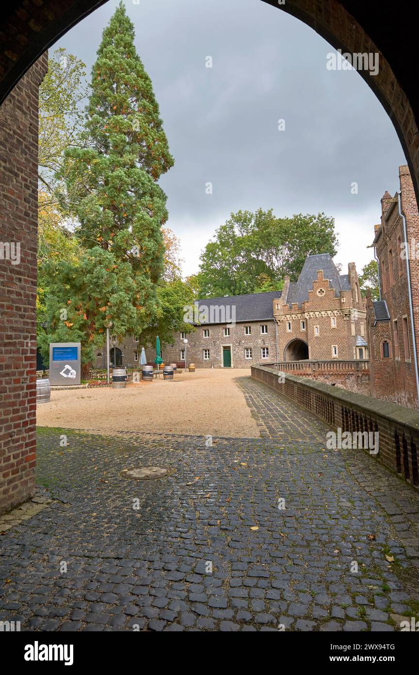 Visiting Paffendorf castle in North Rhine-Westphalia, Germany on a ...