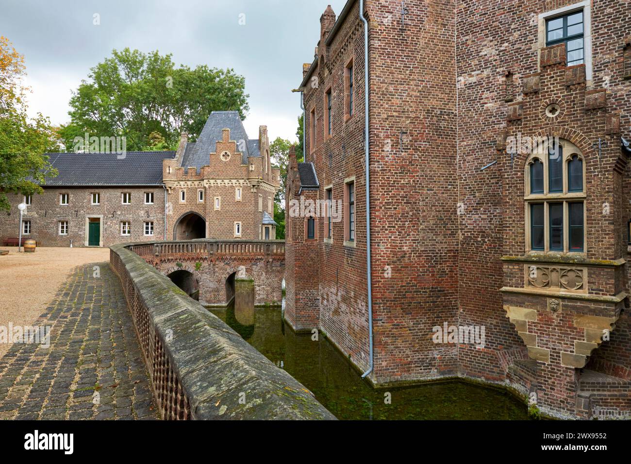 Visiting Paffendorf castle in North Rhine-Westphalia, Germany on a ...