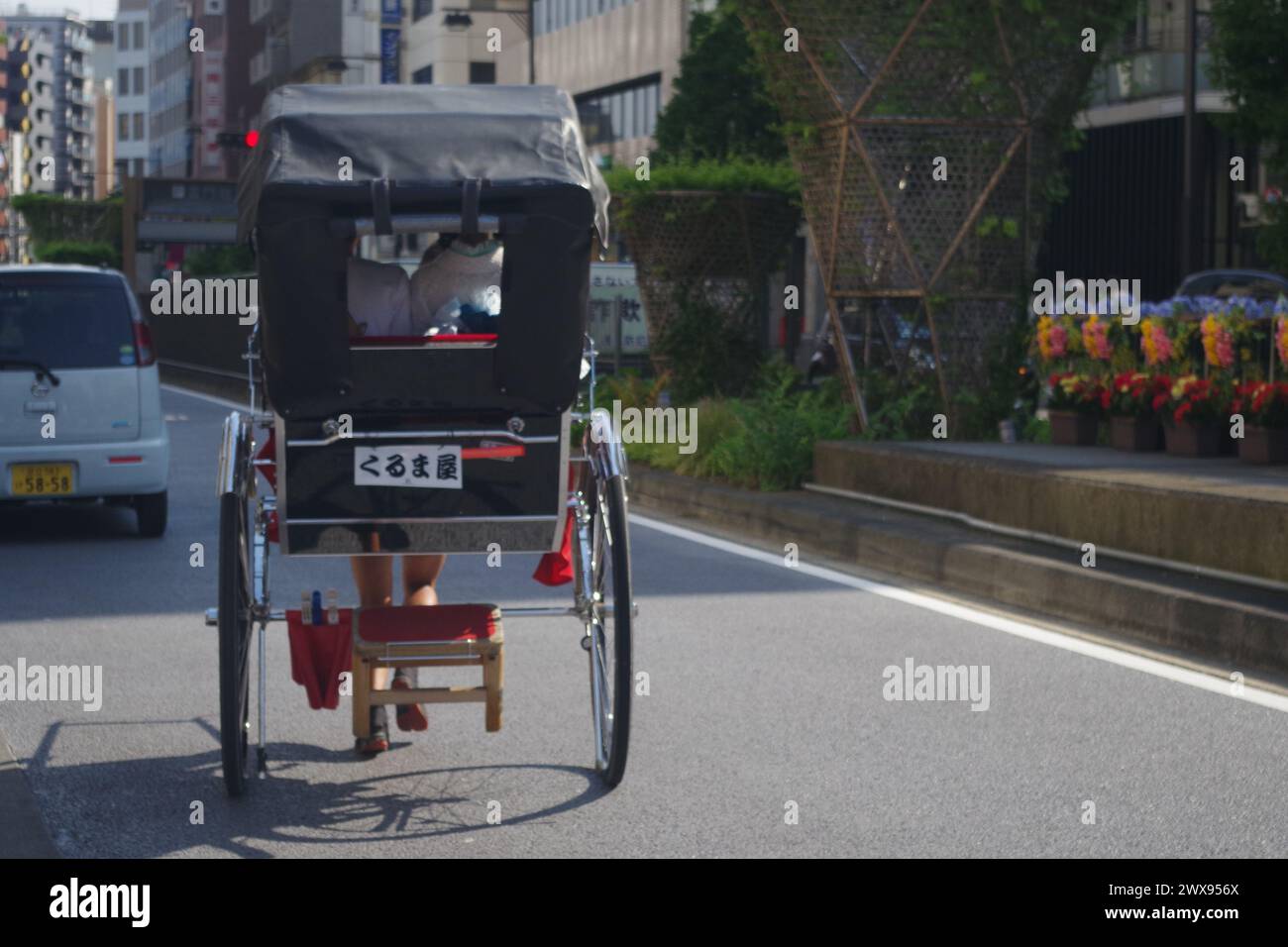 Rickshaw in Asakusa, Tokyo, Japan Stock Photo - Alamy