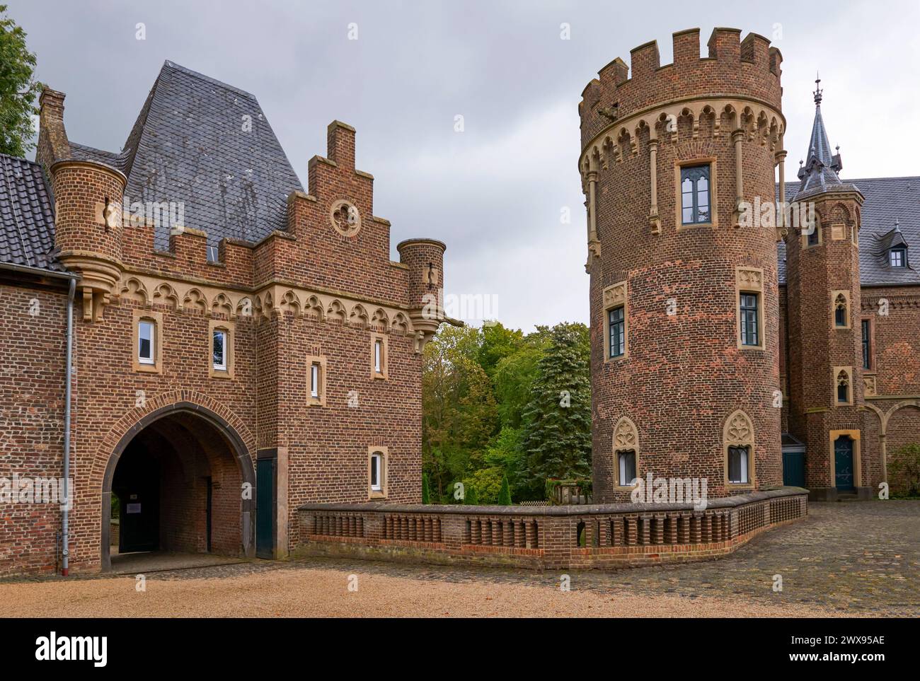 Visiting Paffendorf castle in North Rhine-Westphalia, Germany on a ...