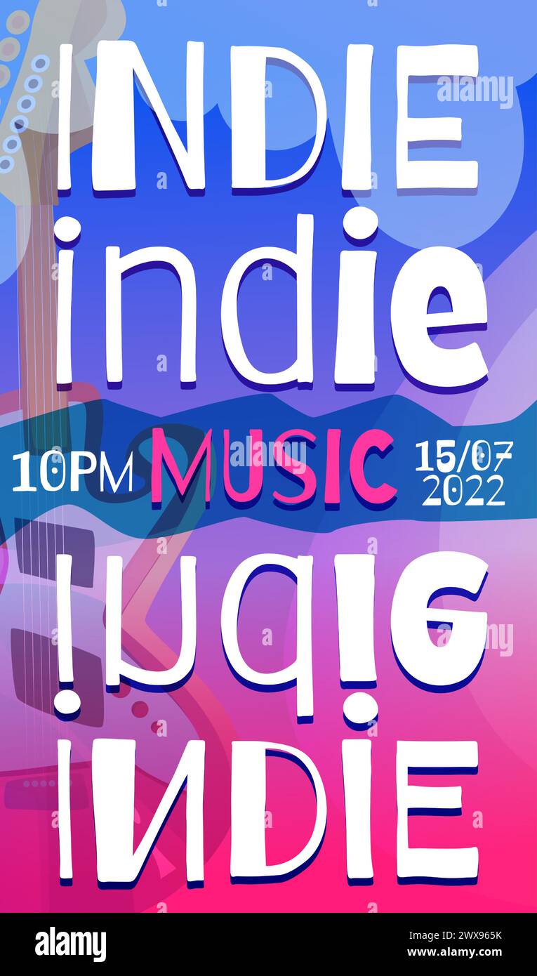 Indie music Stock Vector Images - Alamy