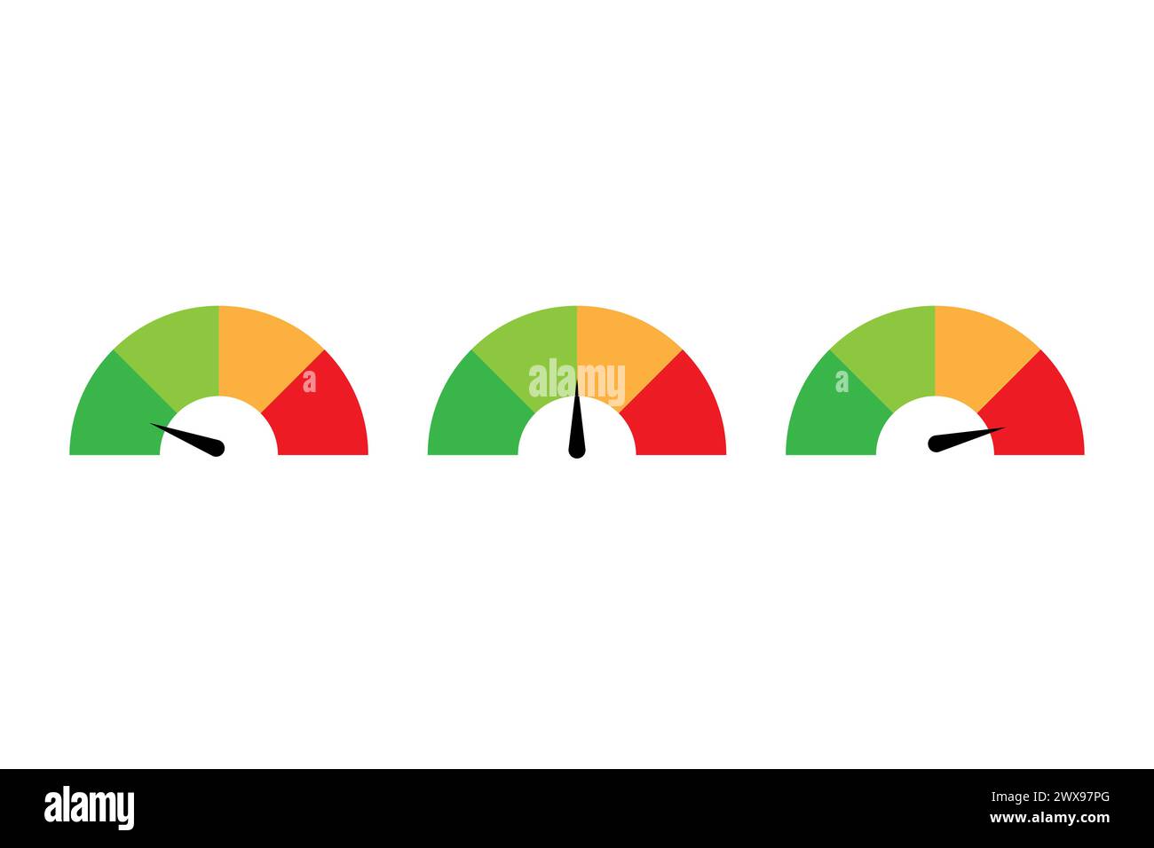 Performance meter icons. Indicator gauges set. Status dashboard dials ... Performance meter icons. Indicator gauges set. Status dashboard dials ...