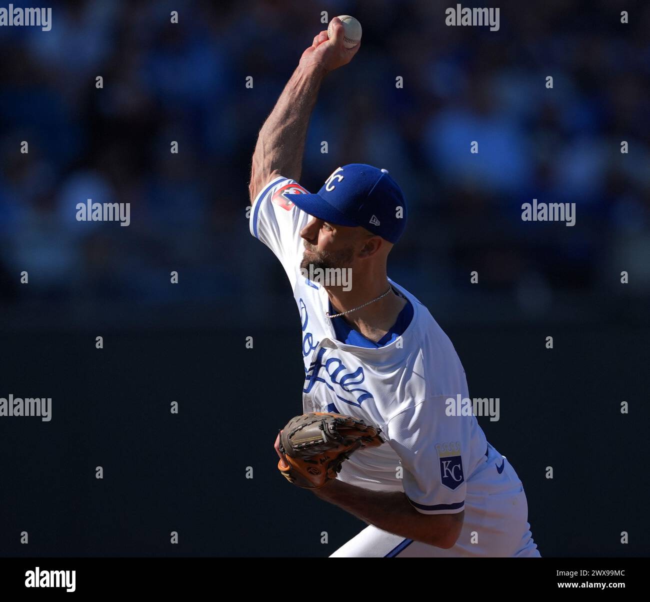 MAR 28, 2024: Kansas City Royals relief pitcher Nick Anderson (63 ...