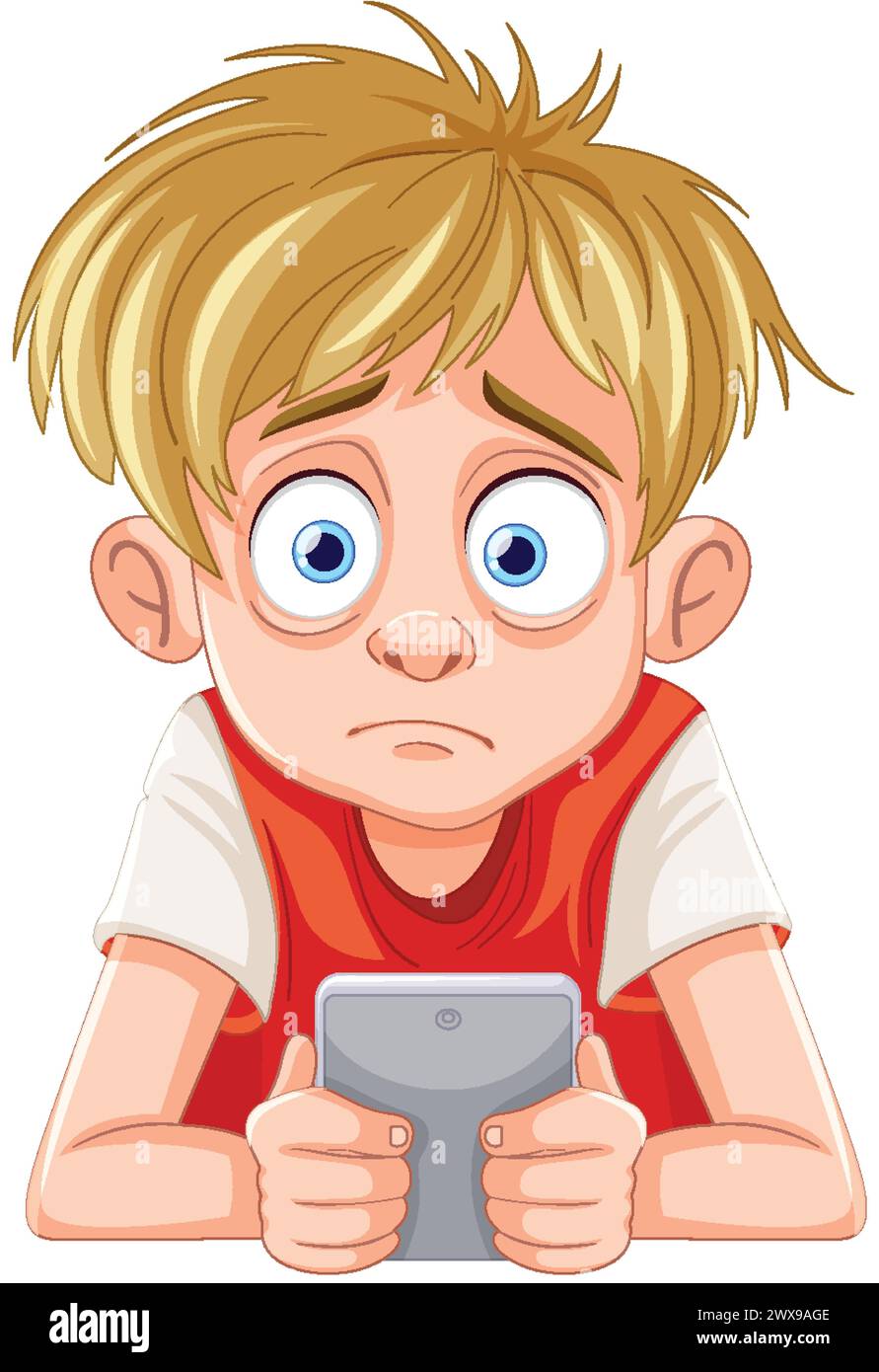Concerned eyes Stock Vector Images - Alamy