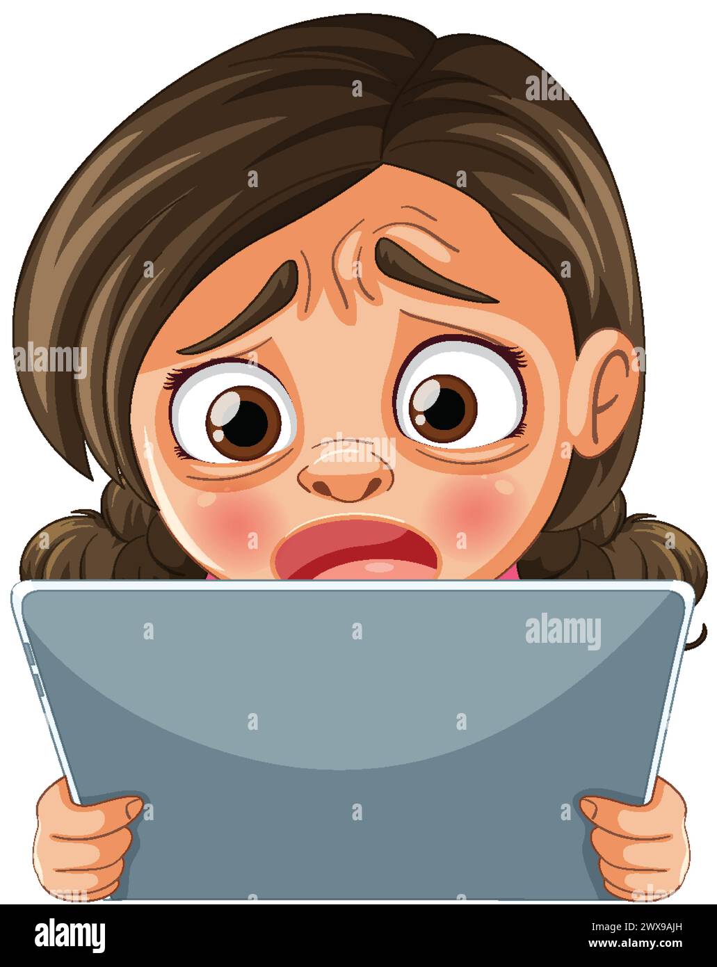 Cartoonish girl Cut Out Stock Images & Pictures - Alamy
