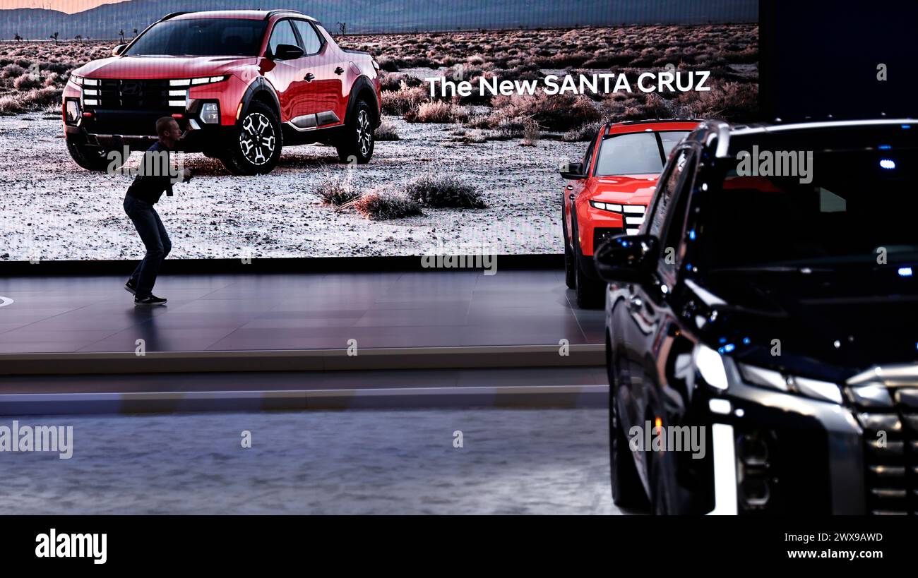 New York City, USA. 28th Mar, 2024. during press day at the New York ...