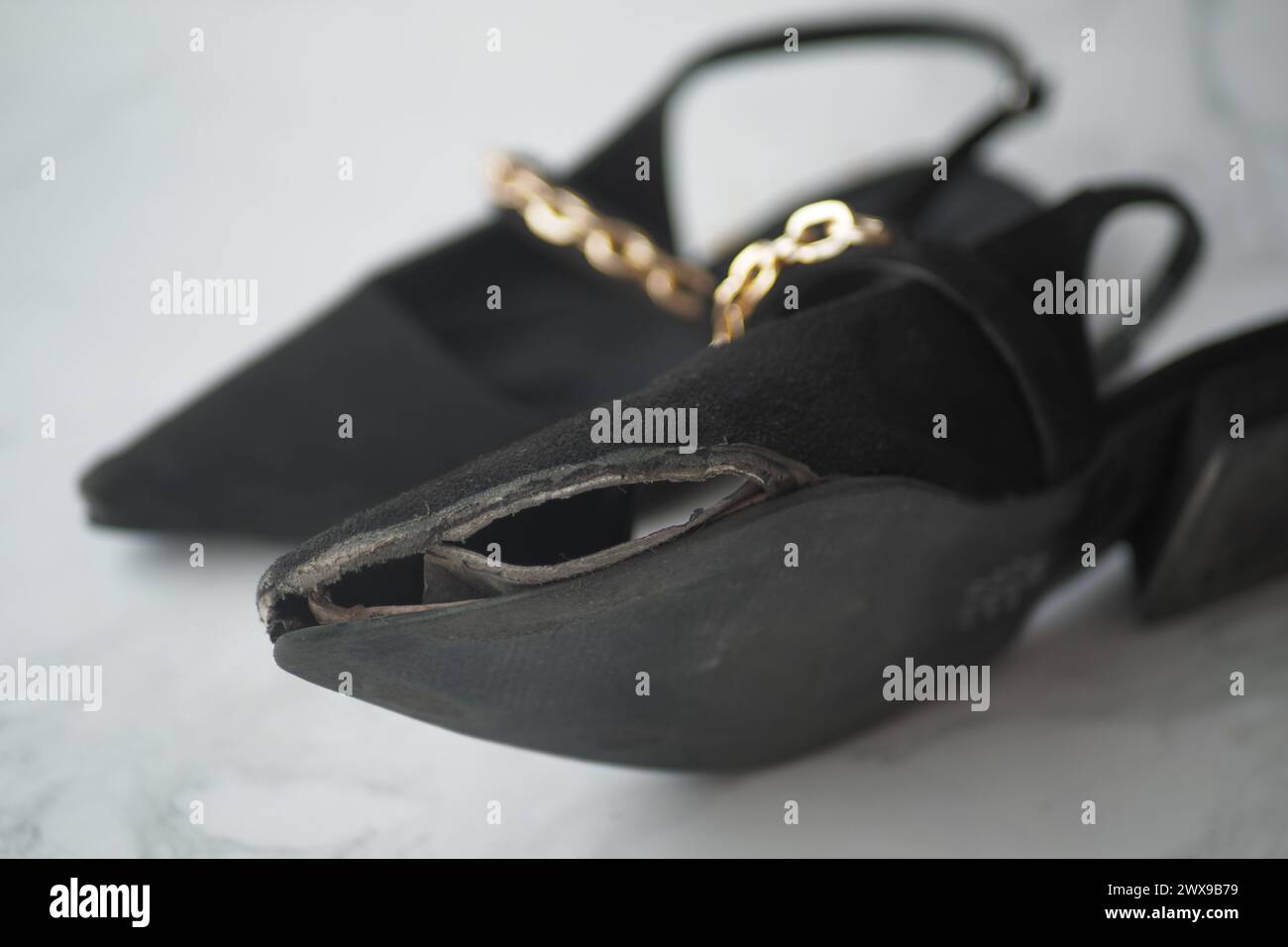 High heel damaged hi-res stock photography and images - Alamy