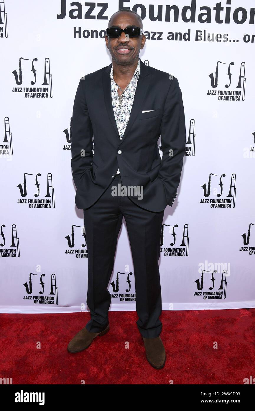 New York, USA. 28th Mar, 2024. Steve Jordan attends the 2024 A Great ...