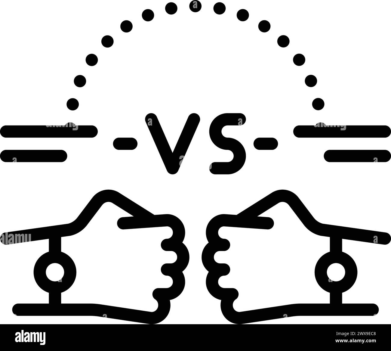 Competitive challenge Black and White Stock Photos & Images - Alamy