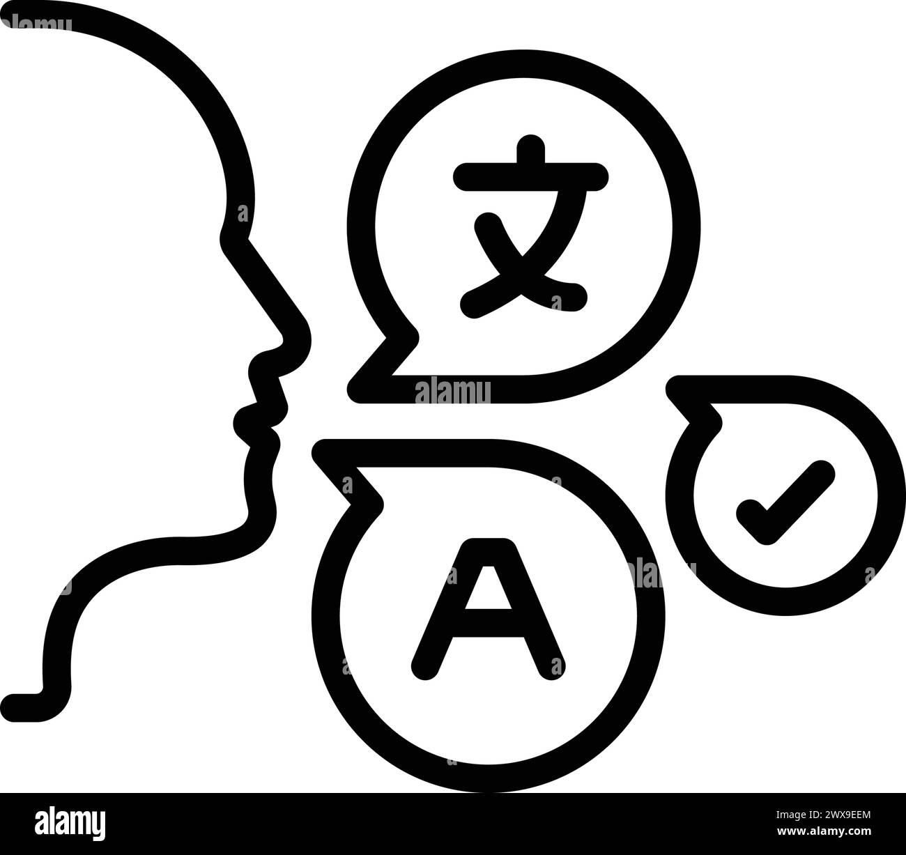 Pronunciation Stock Vector Images - Alamy