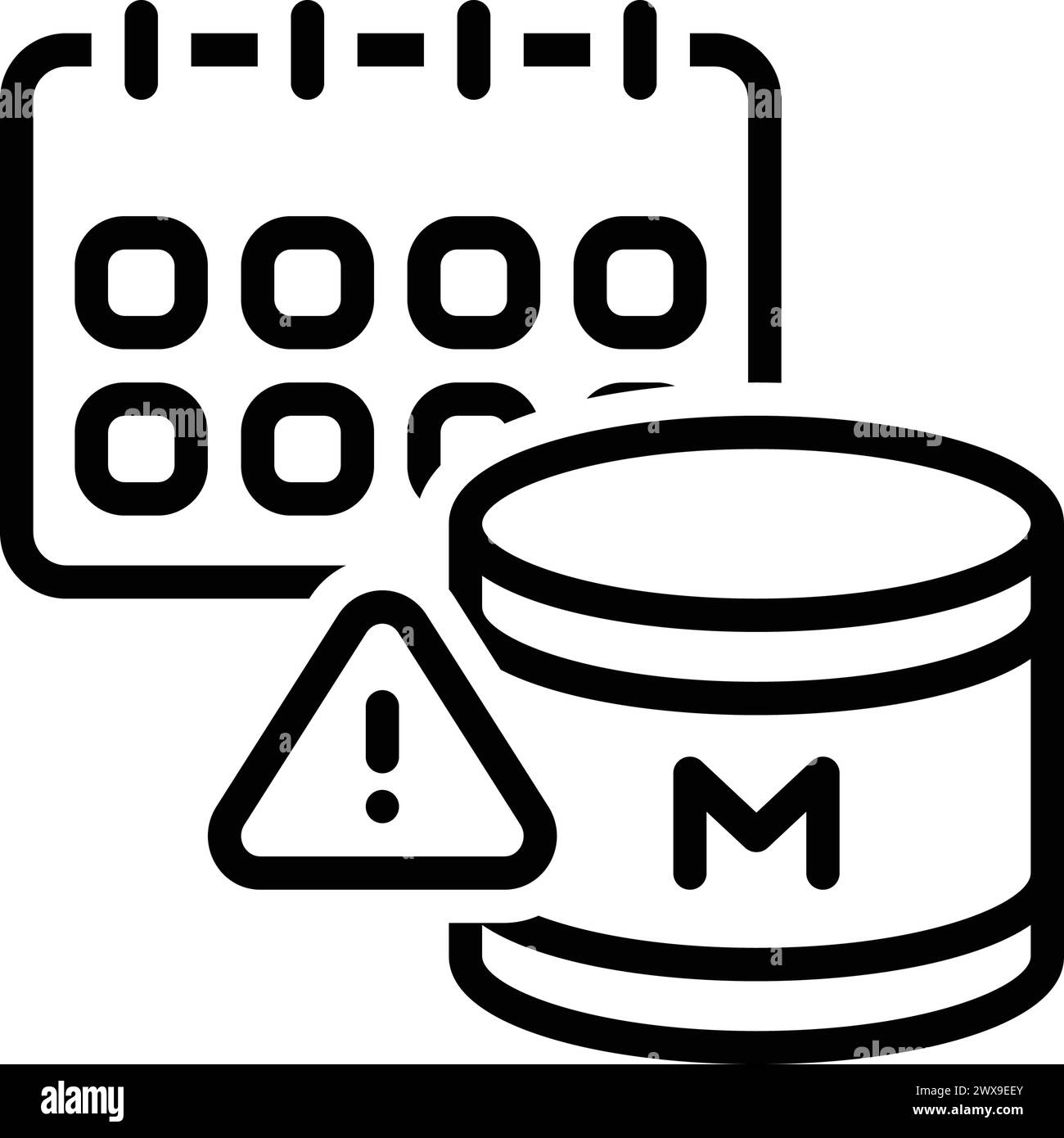 Icon for expiry date, expiry Stock Vector Image & Art - Alamy