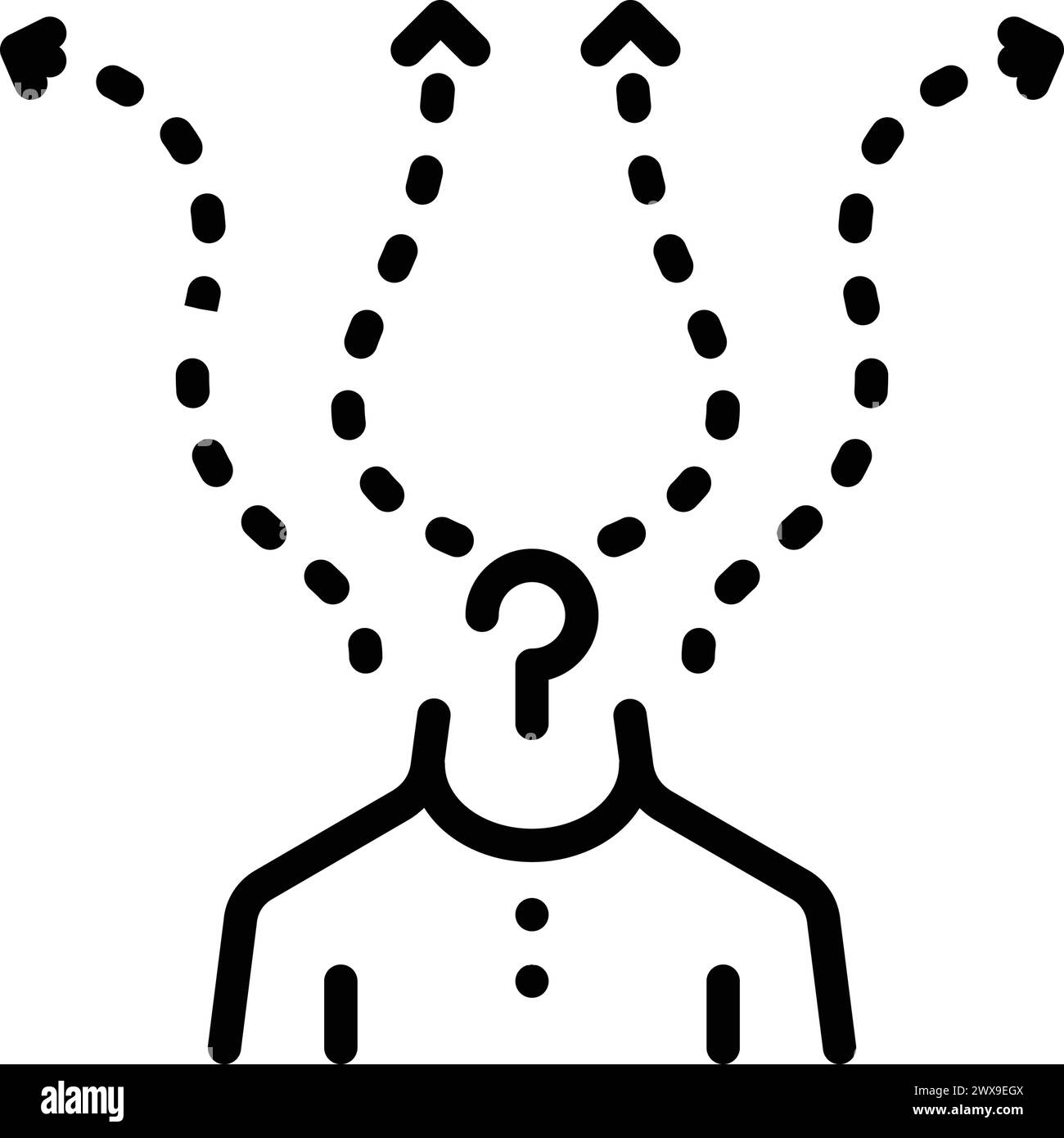 Decision making logo Cut Out Stock Images & Pictures - Alamy