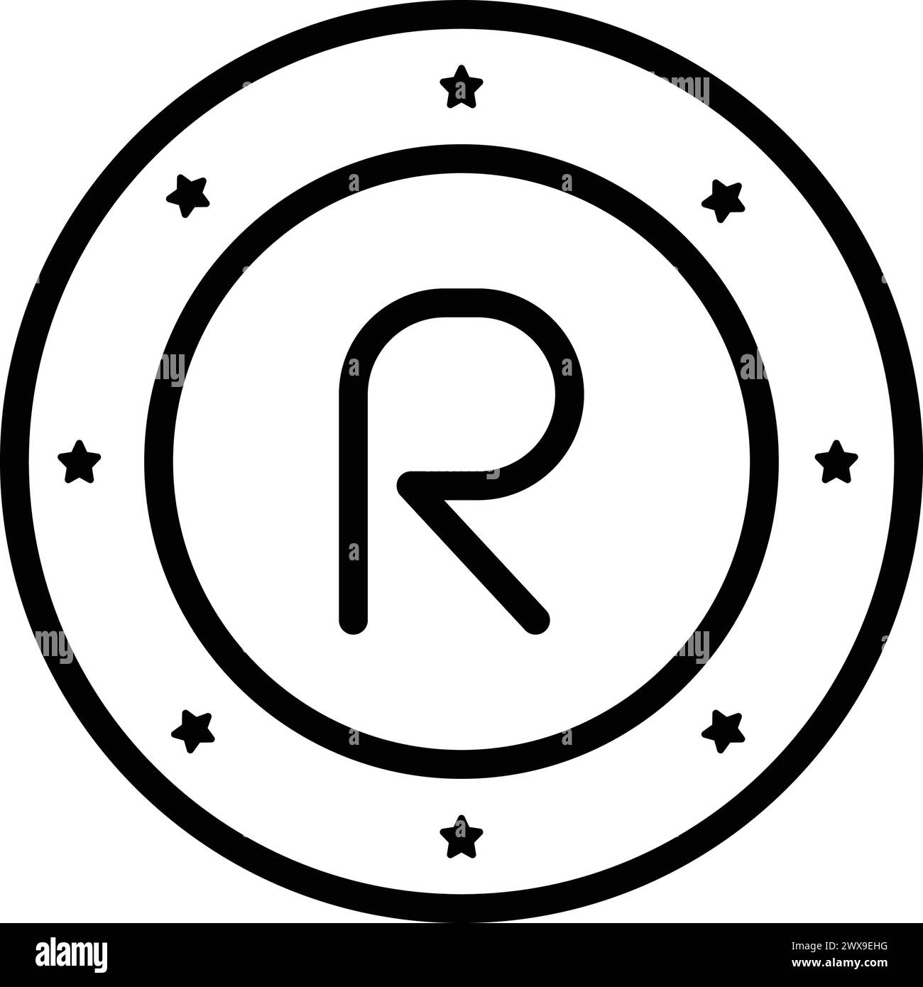 Icon for trademark, label Stock Vector Image & Art - Alamy