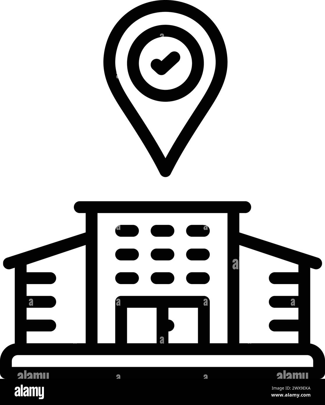 Check register vector vectors Black and White Stock Photos & Images - Alamy