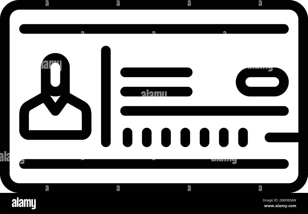 Driving permit Stock Vector Images - Alamy