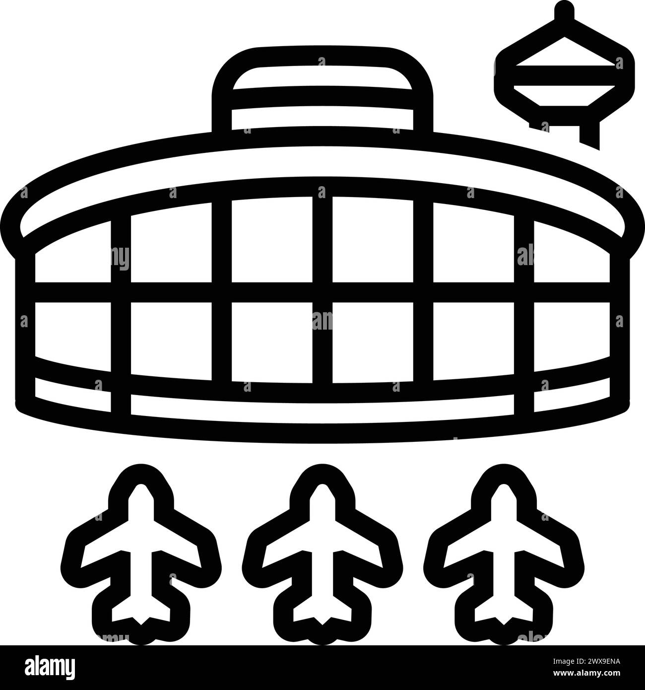 Hub airport Cut Out Stock Images & Pictures - Alamy