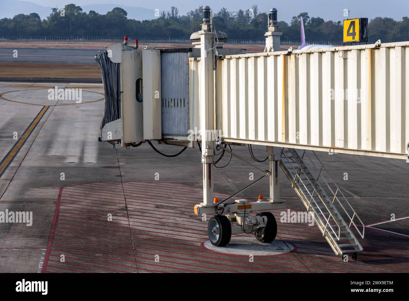 Footbridge ramp hi-res stock photography and images - Alamy