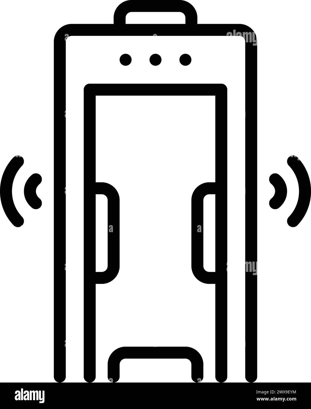 Icon for detector, sensor Stock Vector Image & Art - Alamy