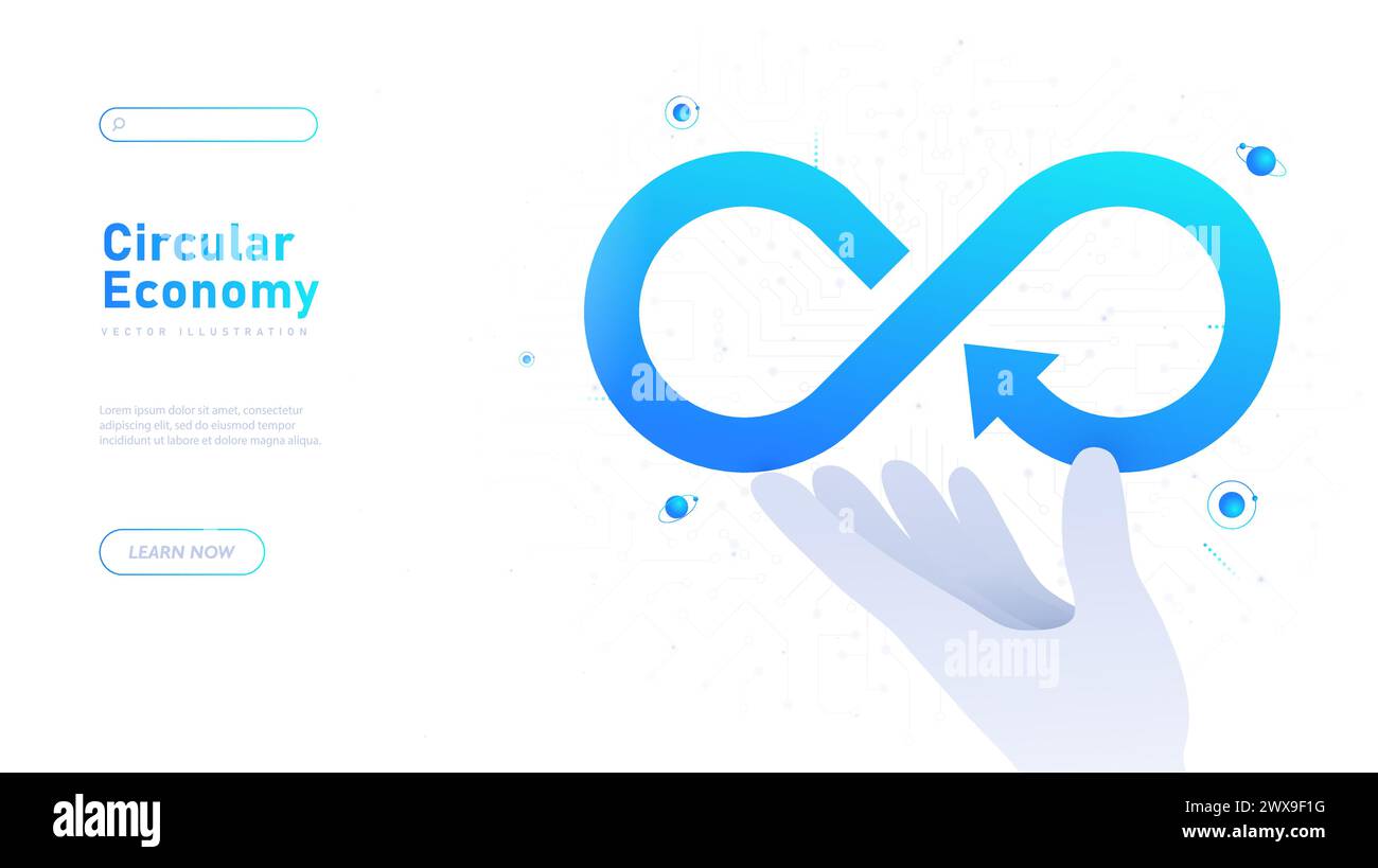 The circular economy Stock Vector Images - Alamy