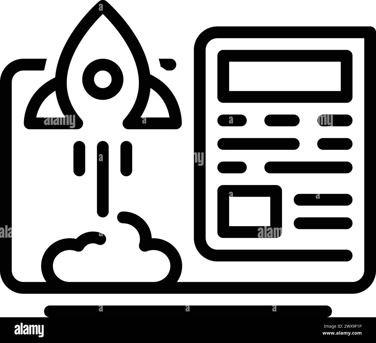 Icon for released, escape Stock Vector Image & Art - Alamy