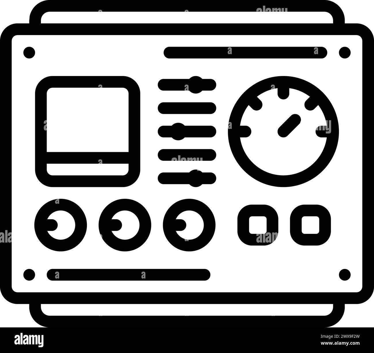 Icon for control panel, control Stock Vector Image & Art - Alamy