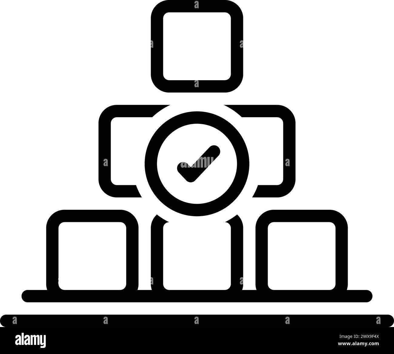 Finished blocks Stock Vector Images - Alamy