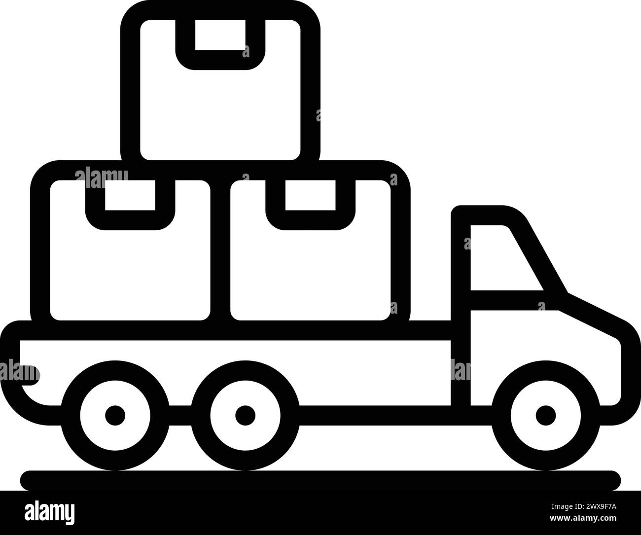 Icon for goods, logistics Stock Vector Image & Art - Alamy