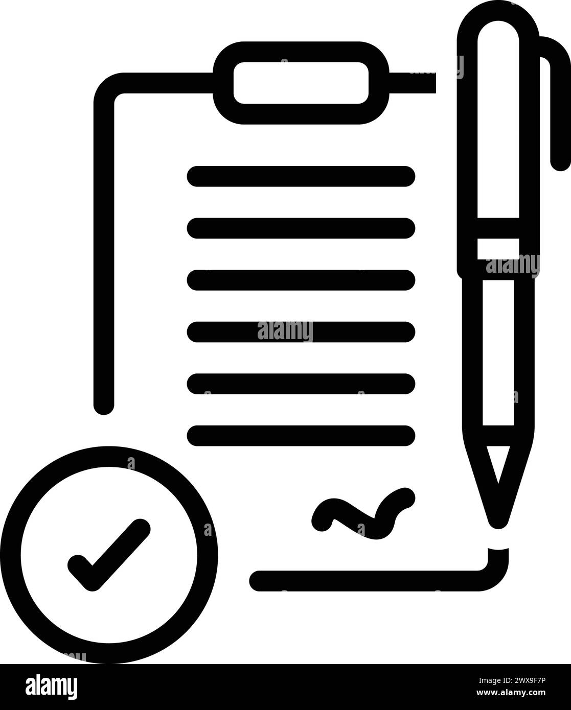 Permission confirmation Stock Vector Images - Alamy