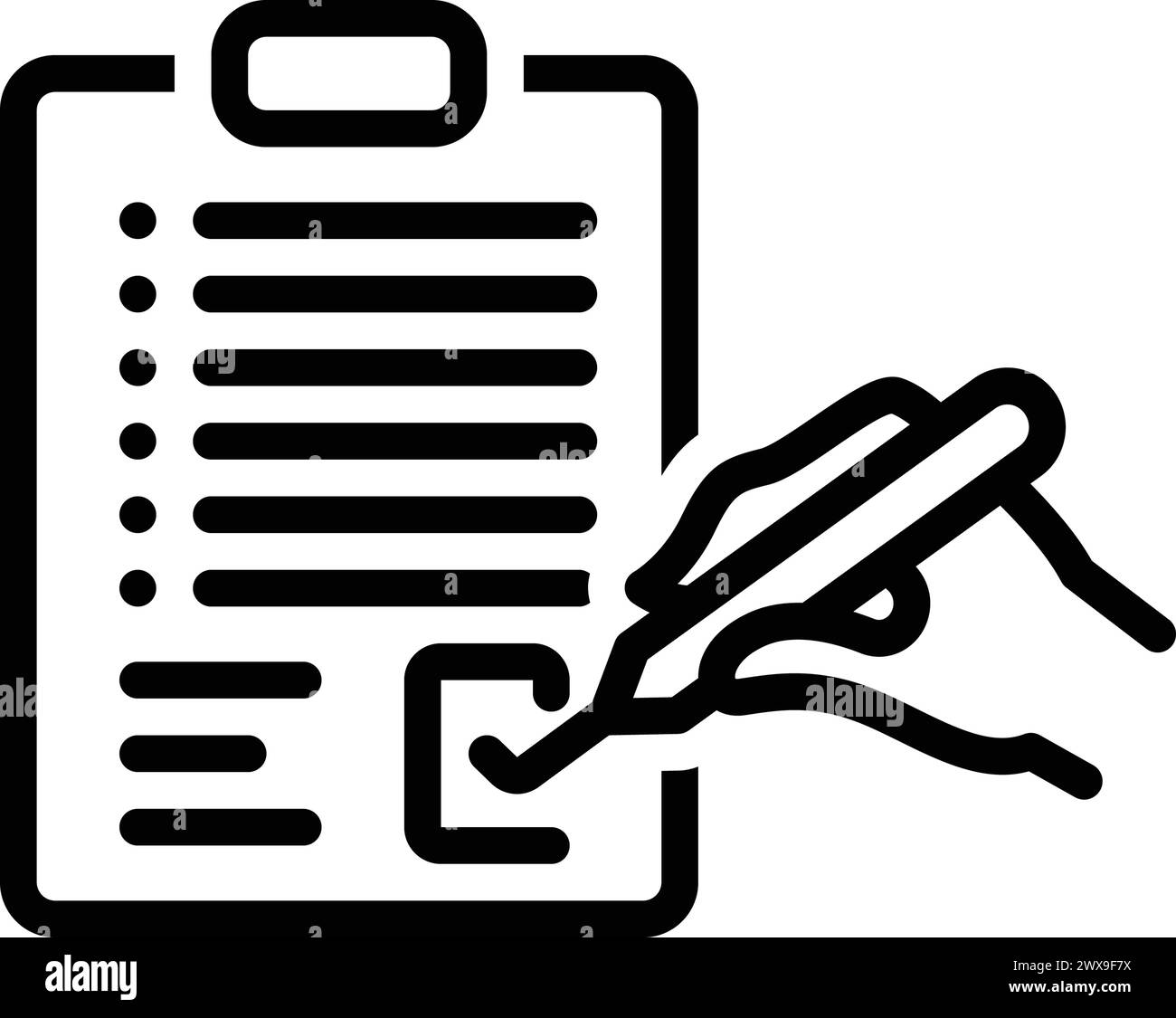 Icon for correct, document Stock Vector Image & Art - Alamy