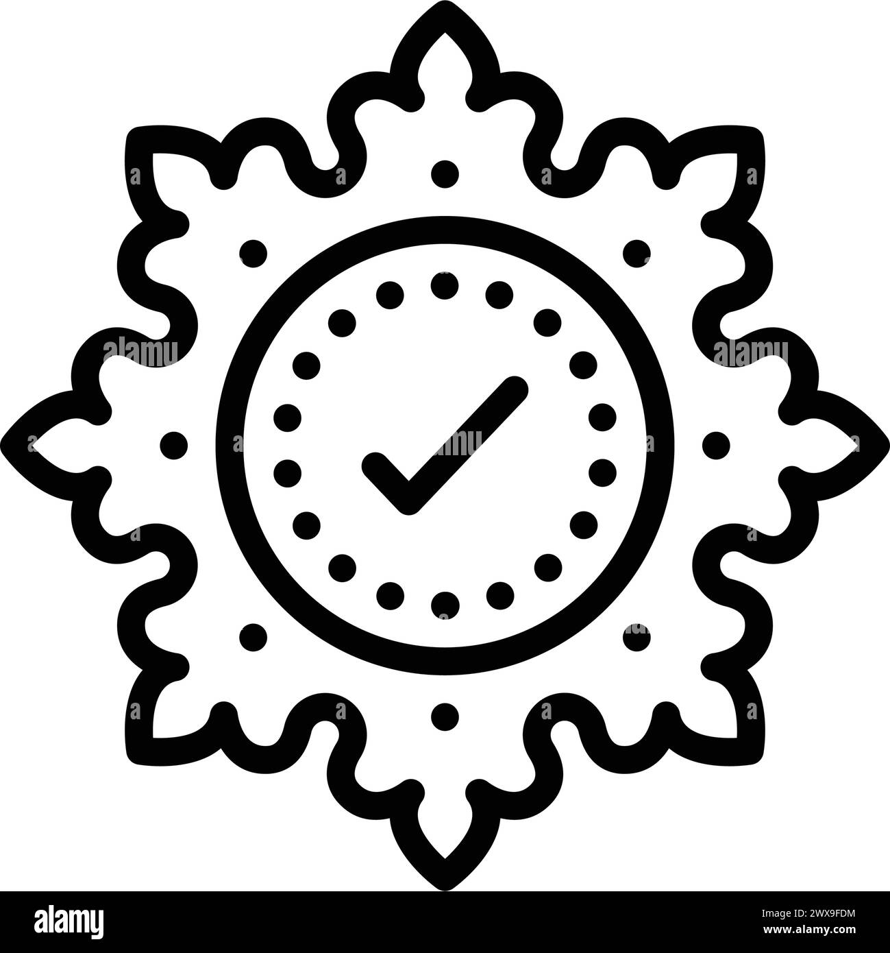 Icon for tick, done Stock Vector Image & Art - Alamy