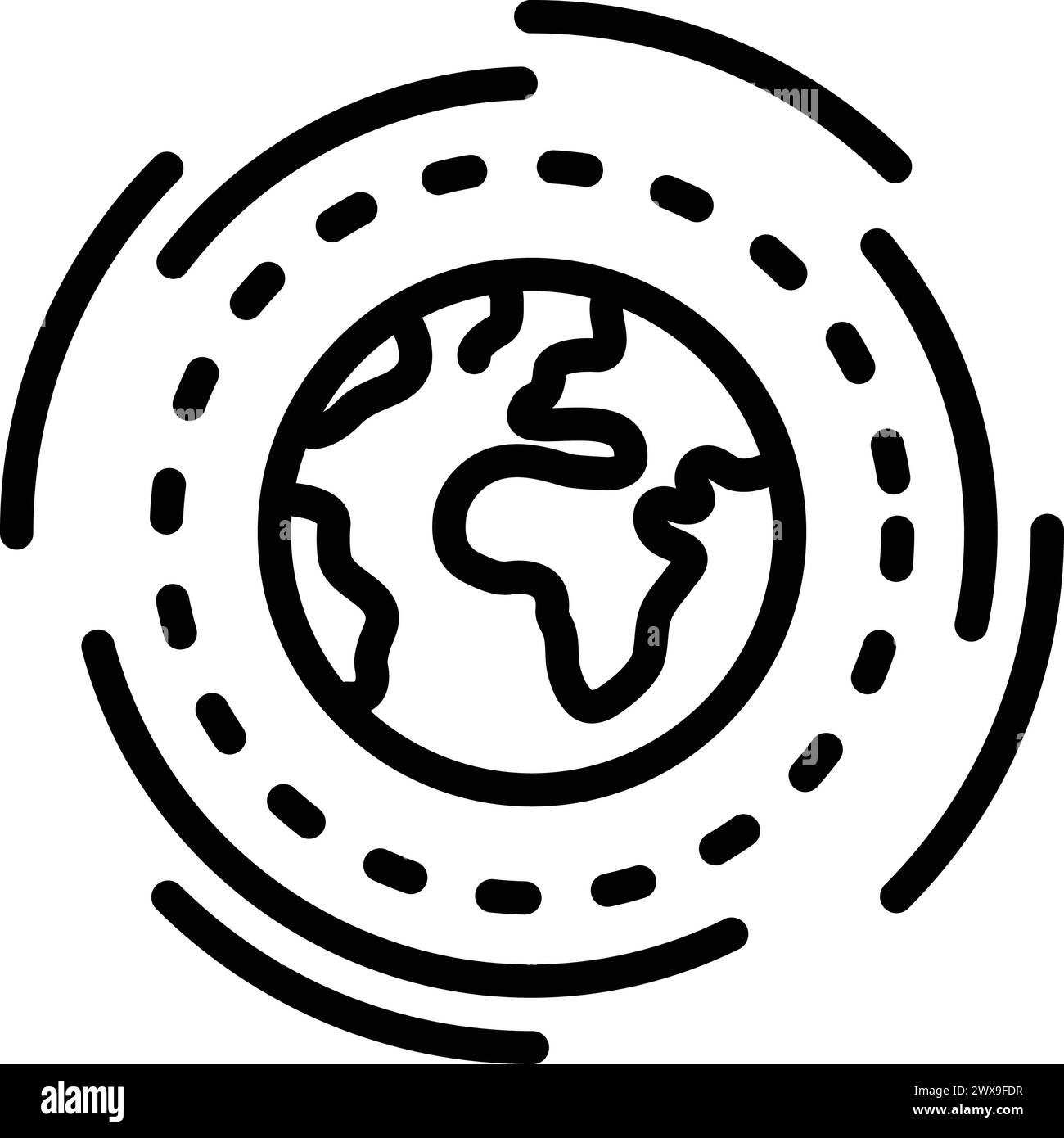 Worldwide coverage Stock Vector Images - Alamy