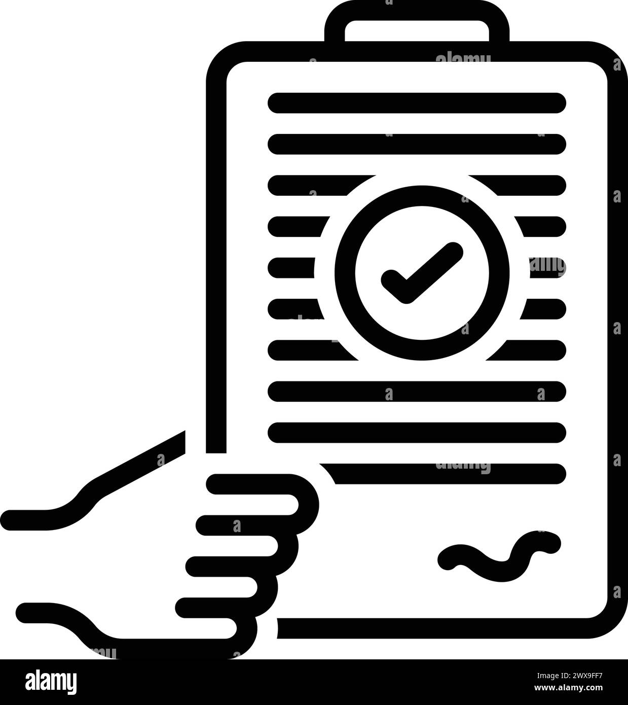 Icon for give permison, permission Stock Vector Image & Art - Alamy