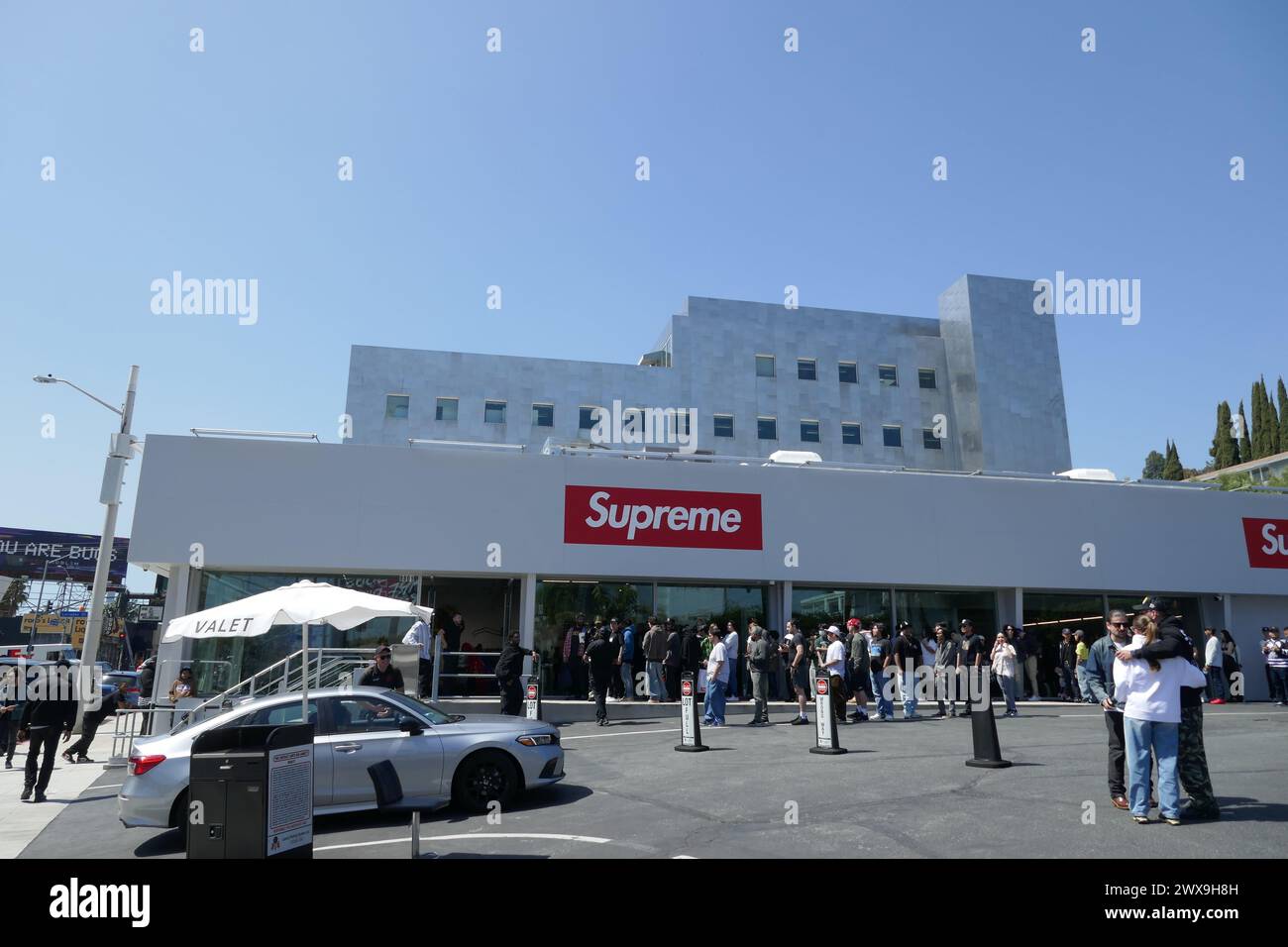 West Hollywood, California, USA 28th March 2024 Supreme Store, the ...
