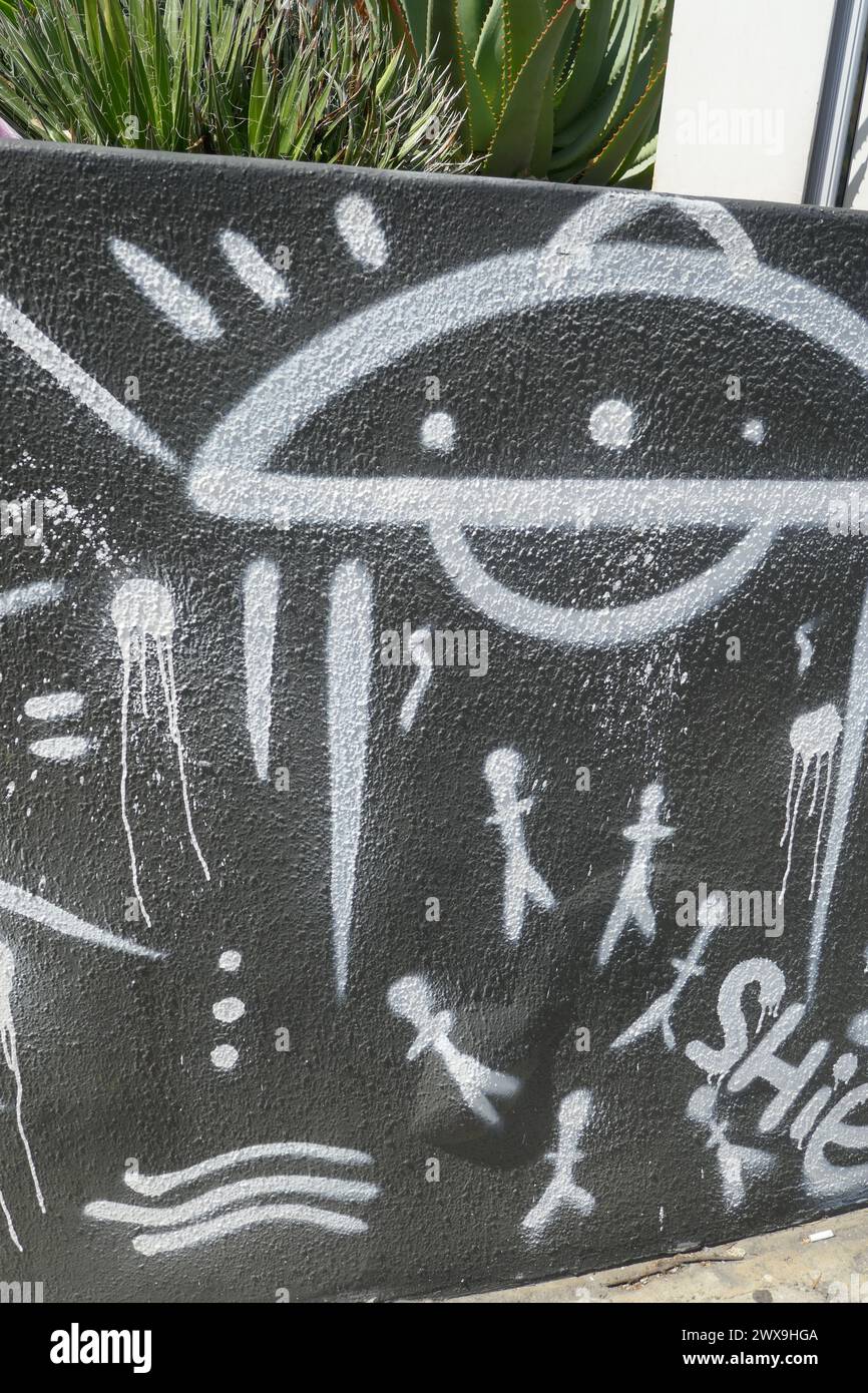 Ufo mural hi-res stock photography and images - Alamy