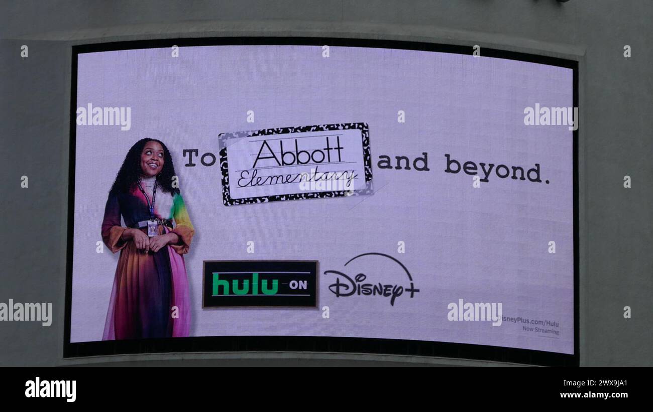 Los Angeles, California, USA 28th March 2024 Quinta Brunson Abbott ...