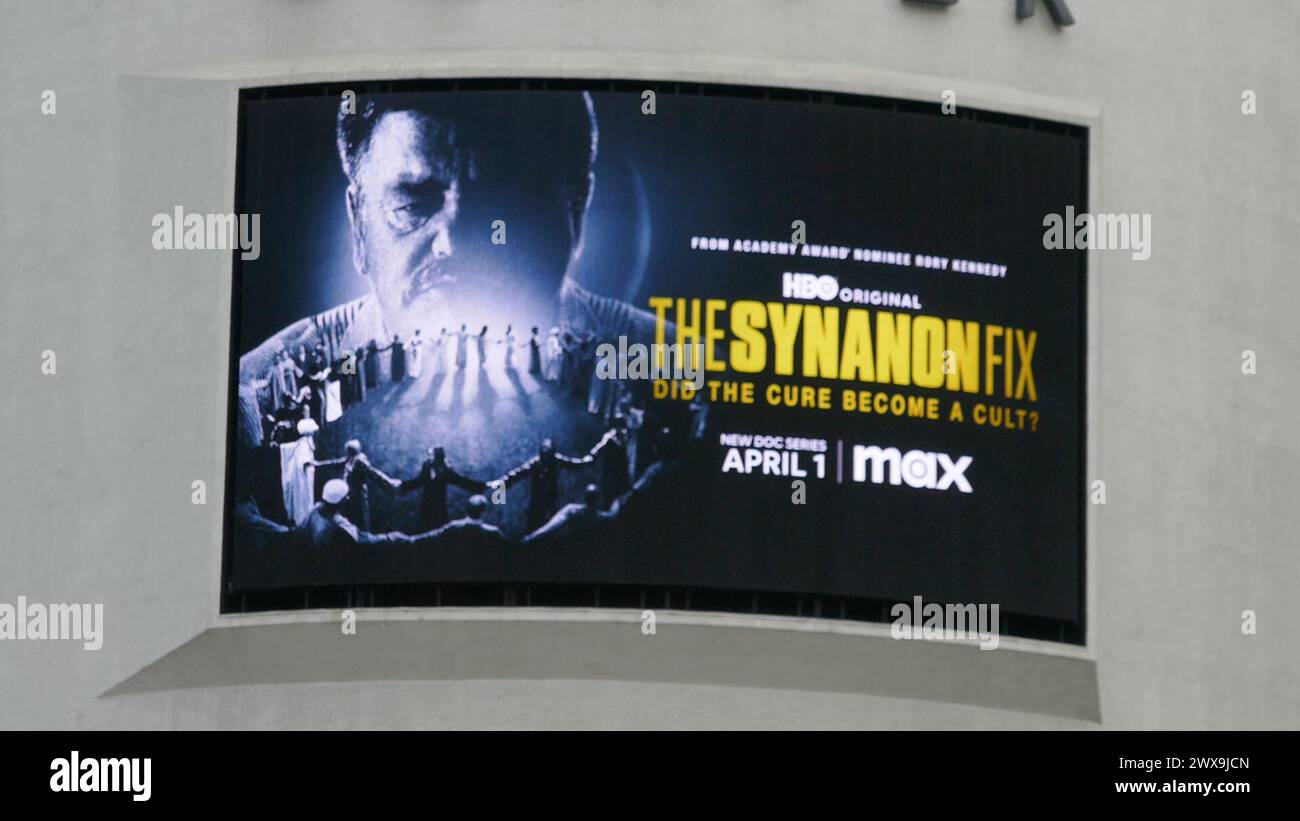 Los Angeles, California, USA 28th March 2024 The Synanon Fix HBO ...