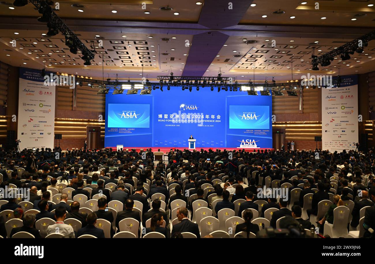 Beijing, China. 28th Mar, 2024. This photo taken on March 28, 2024 ...