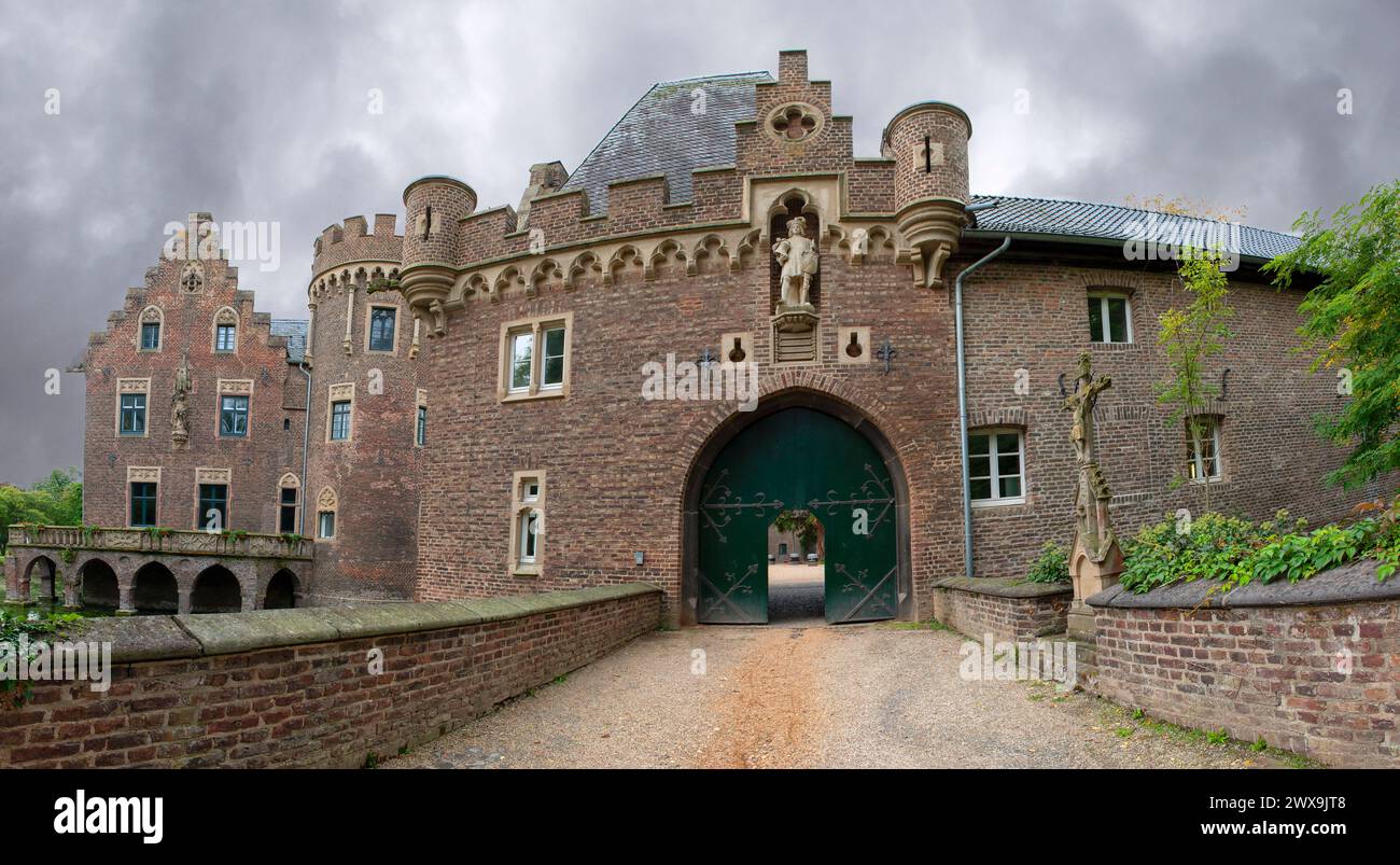 Visiting Paffendorf castle in North Rhine-Westphalia, Germany on a ...